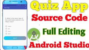 Quiz App in Android studio source code free - Android Tutorial