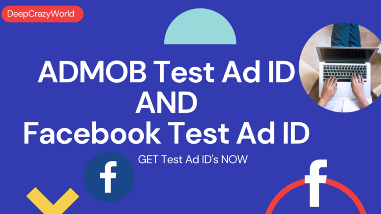 How to Find Admob Test Ad id |Get Facebook Test Ad id