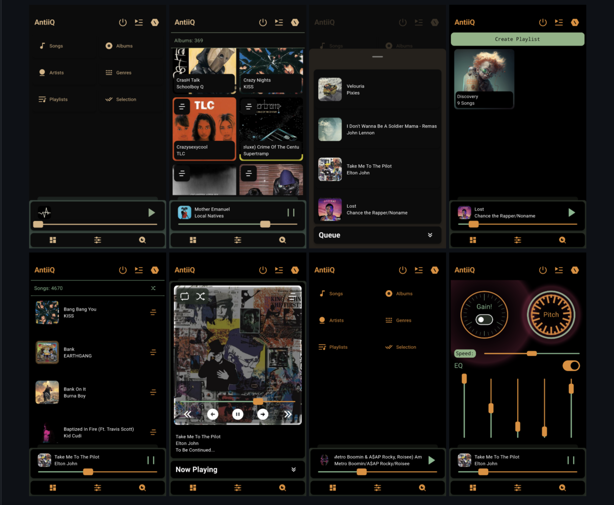 Offline Android Music Player app for Music Collectors application