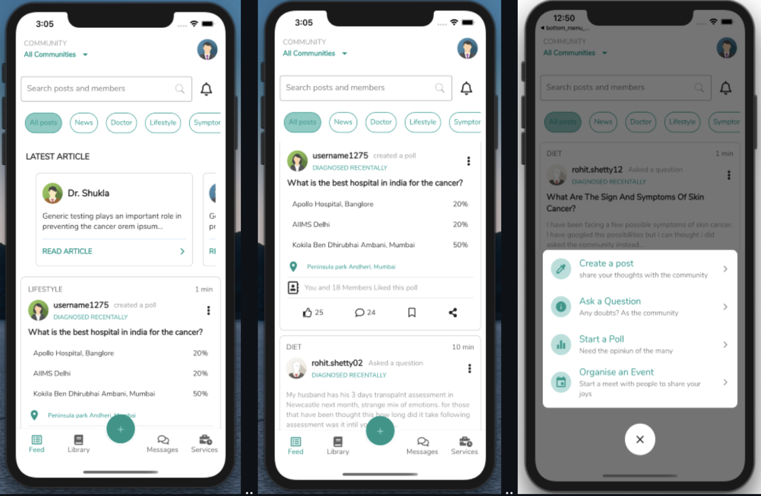 Make aware people of world bout the diseases A Flutter Healthcare app