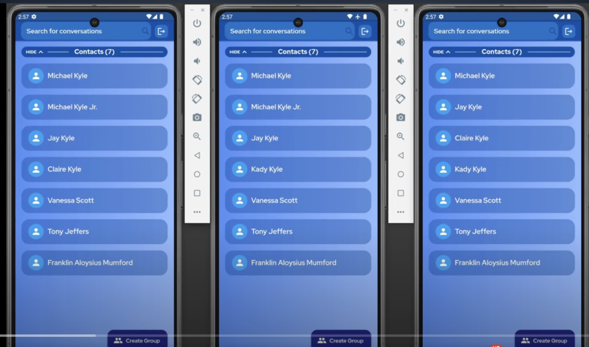 Group Chat App with Firebase that supports video calls with flutter