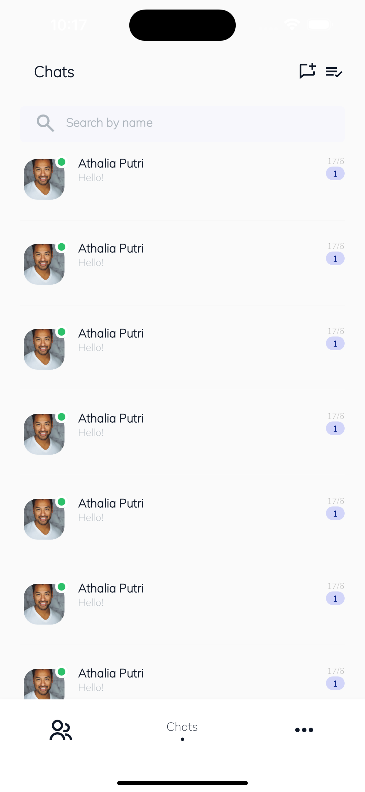 A Messenger App Ui Using Flutter Source Code 