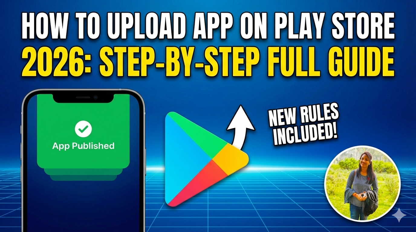 How to Upload Your App to Google Play Store in 2026: Stepwise